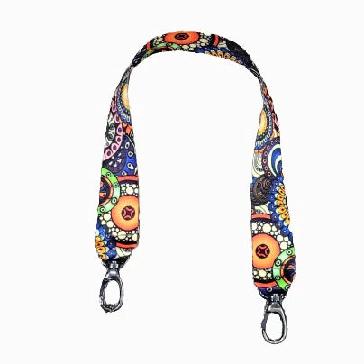 Axel Mano Mandala Print Long Bag Strap – Hunt