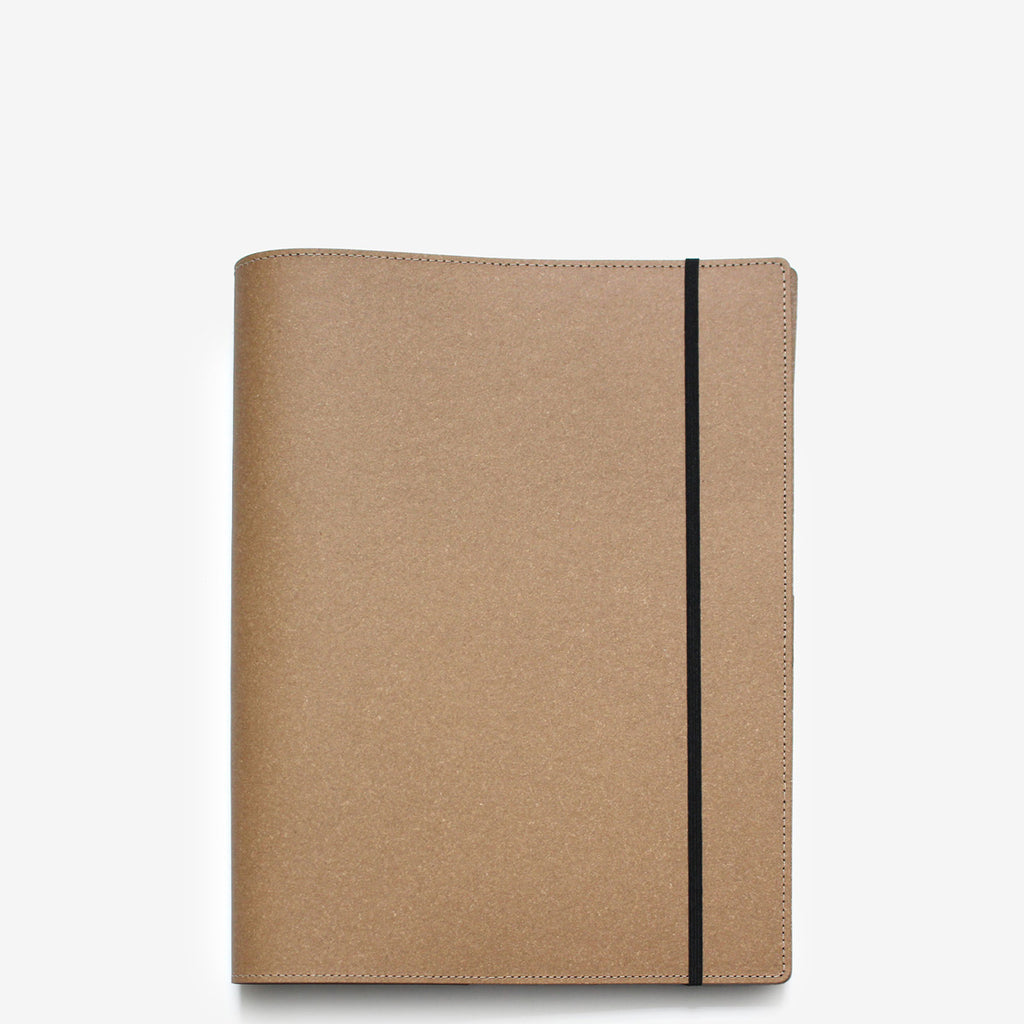 Hunt x Corban & Blair A4 Recycled Leather Journal - Kraft